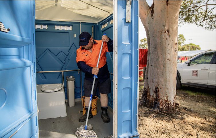 Events Toilet Cleaning Service (Portaloo) - FOOTT Waste Solutions